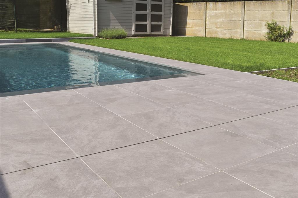 Keramiek Tegel Stones Slate Grigio 100x100x2 cm | Bestratingsweb.nl