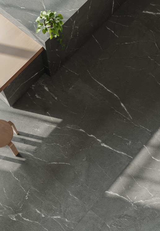 GeoCeramica The Rock Dark Grey 60x60x4 | Bestratingsweb.nl