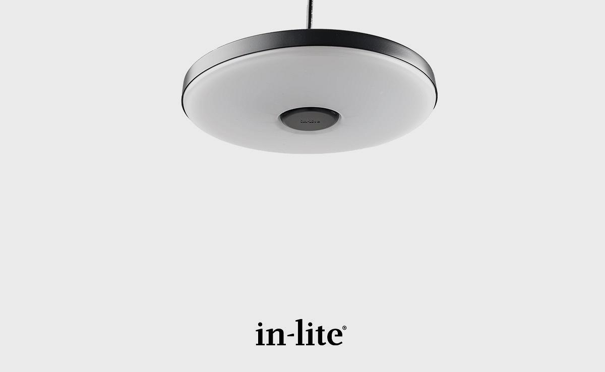 In-lite hanglamp DISC PENDANT BLACK 12V | Bestratingsweb.nl
